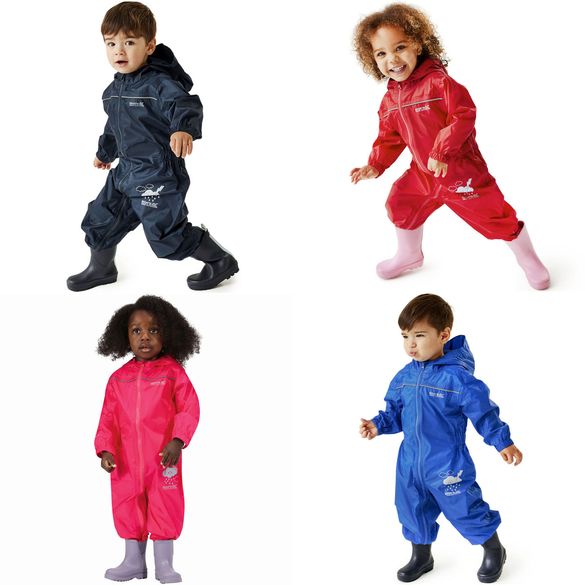 Regatta Kids Puddle IV Waterproof Puddle Suit – Avenue 85
