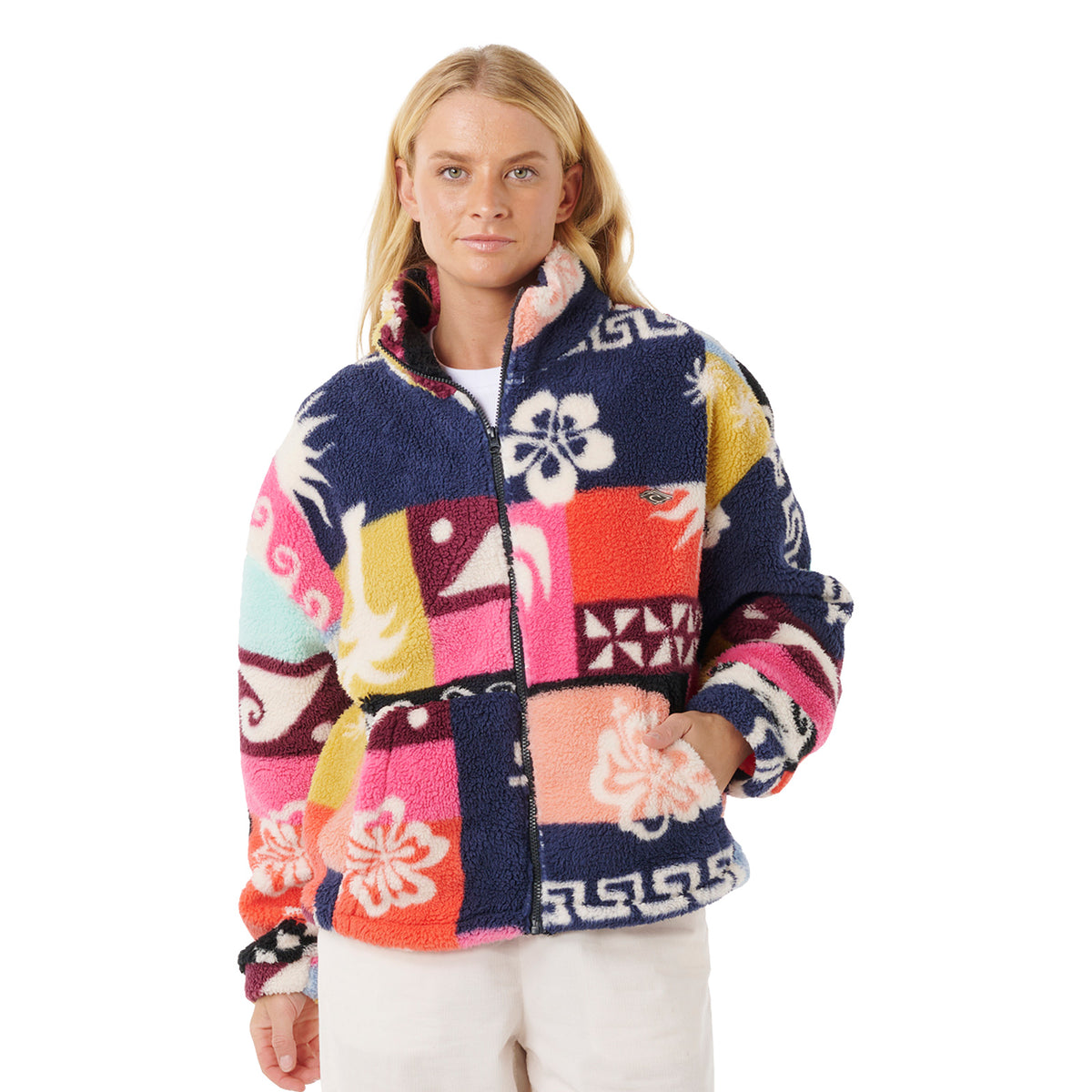 Rip Curl Womens Keepsakes Print Storm Polar Half Zip Fleece – Avenue 85