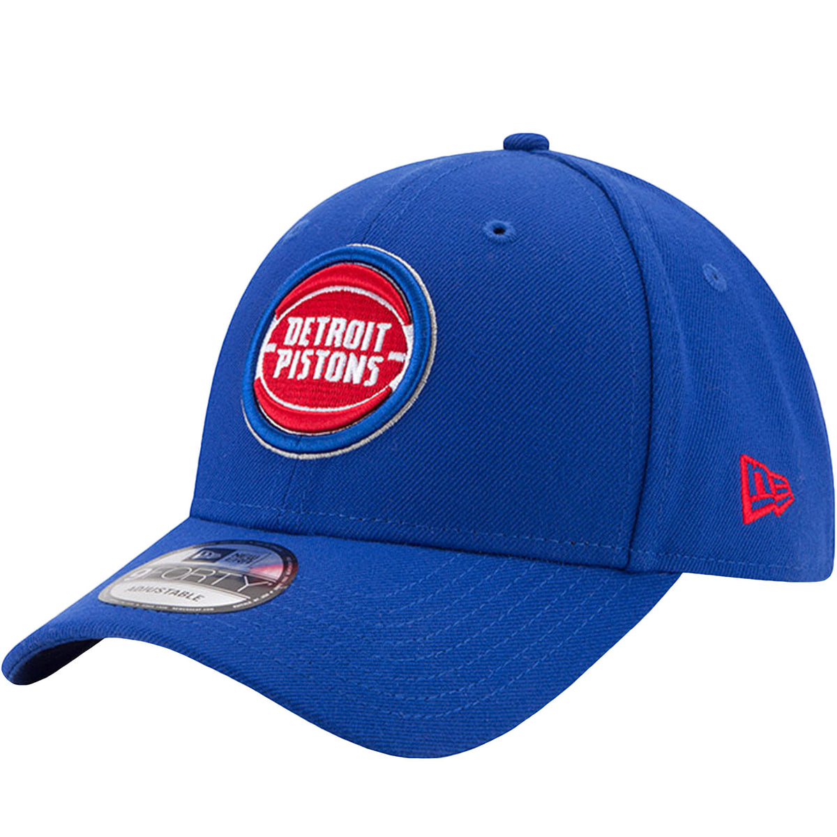 New Era Detroit Pistons 9FORTY The League NBA Baseball Cap - Blue ...