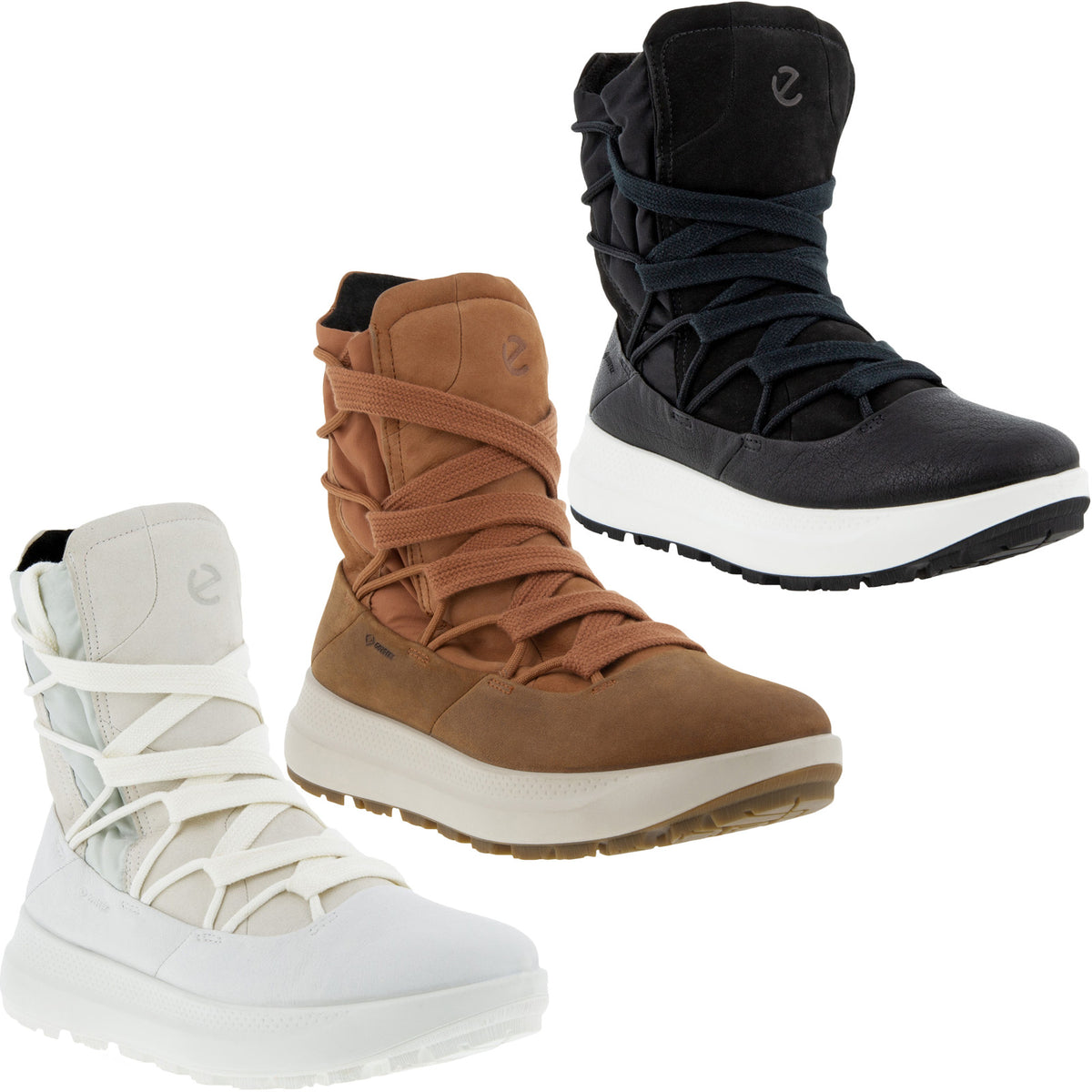 ECCO Womens Solice GORE-TEX Winter High Rise Boots – Avenue 85