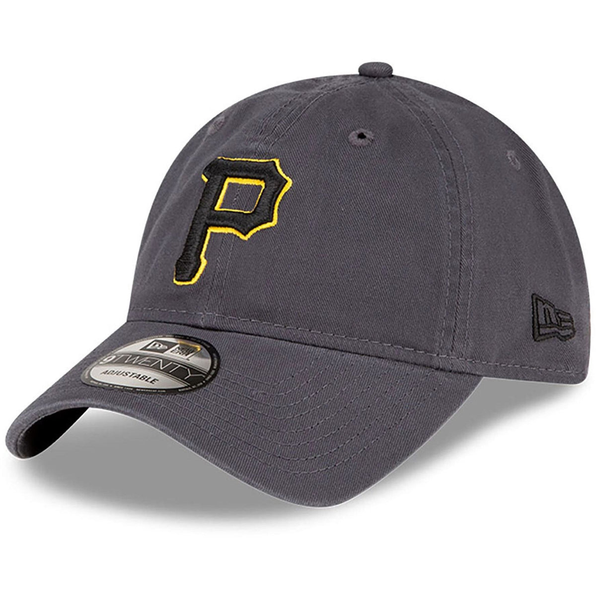 New Era Mens 9TWENTY Pittsburgh Pirates Baseball Cap - Dark Grey ...