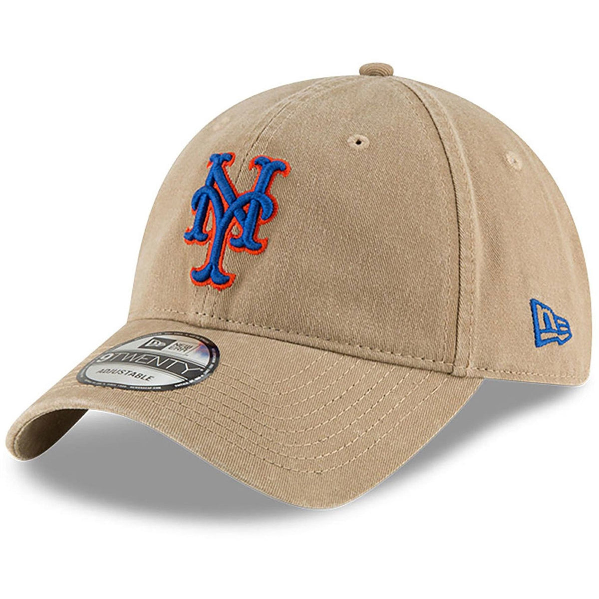 New Era Mens 9TWENTY New York Mets Baseball Cap - Beige/Khaki – Avenue 85