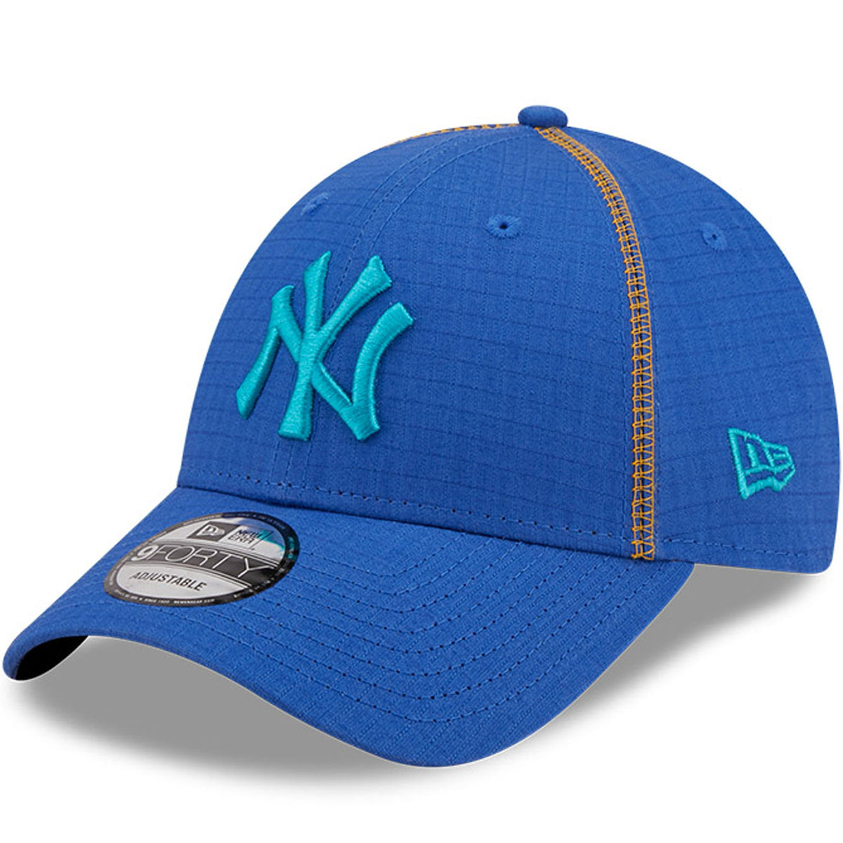 New Era Mens New York Yankees 9FORTY MLB Ripstop Baseball Cap - Blue ...