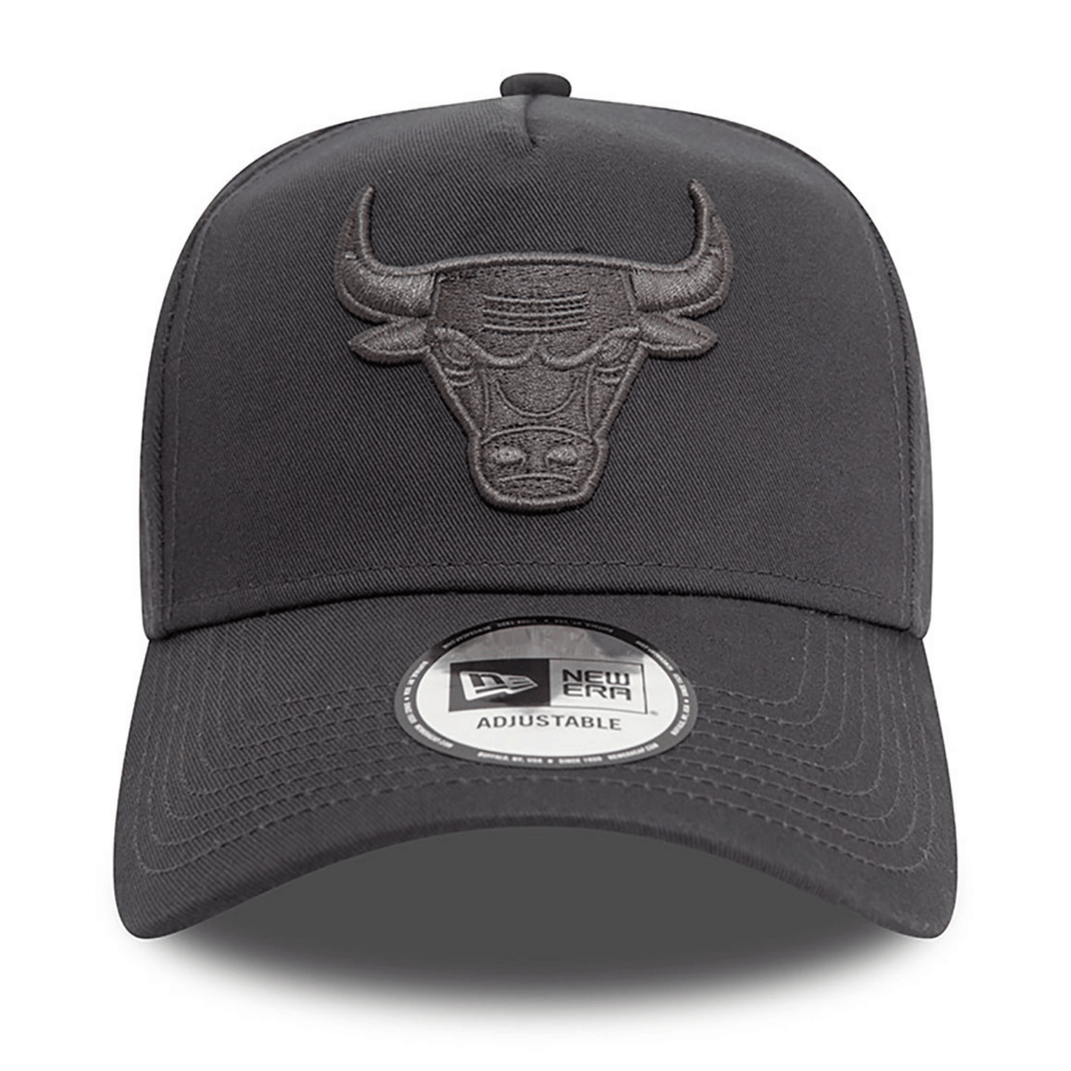 New Era Mens Chicago Bulls 9FORTY E-Frame Baseball Cap- Grey – Avenue 85