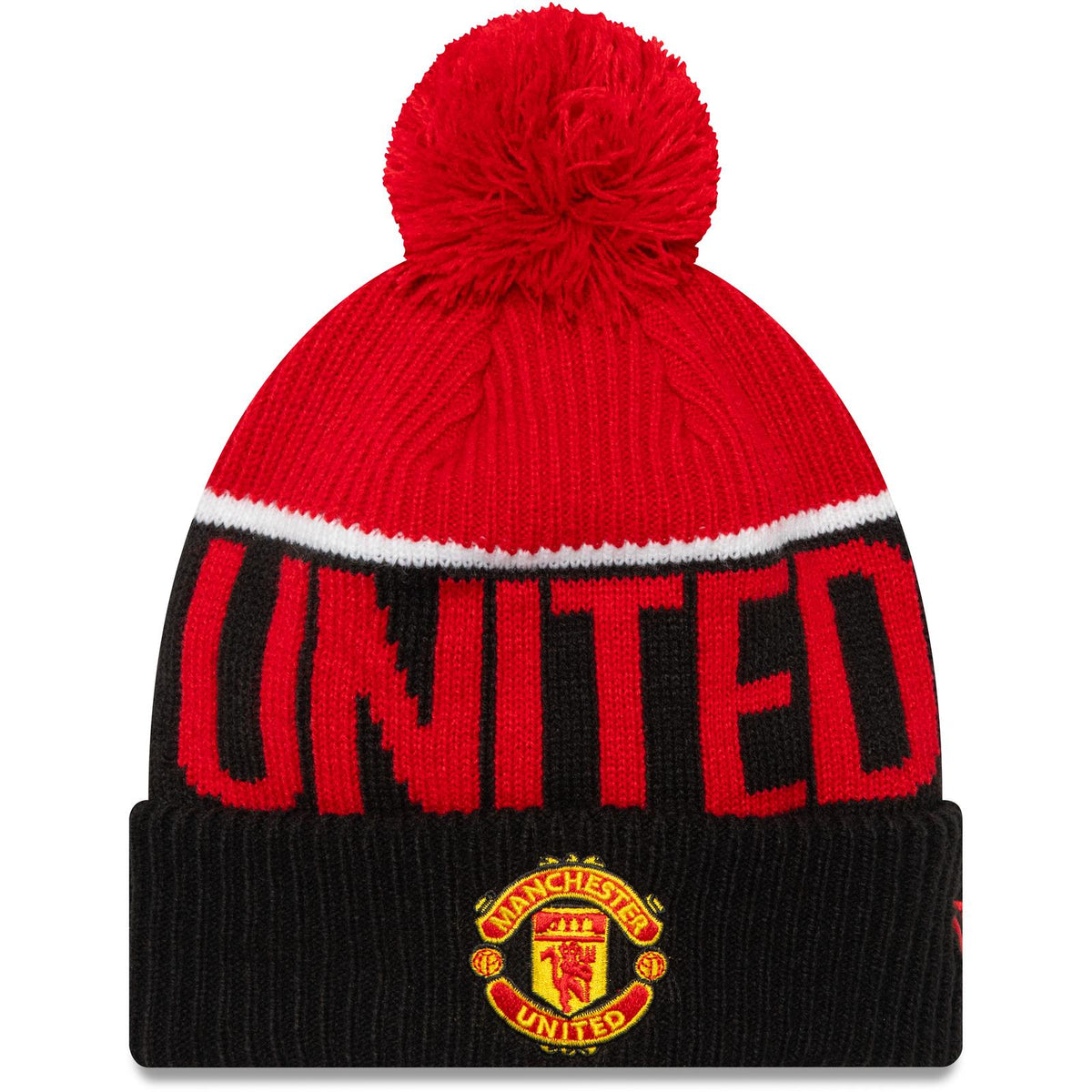 New Era Men Knits Manchester United Bobble Hat - Black – Avenue 85