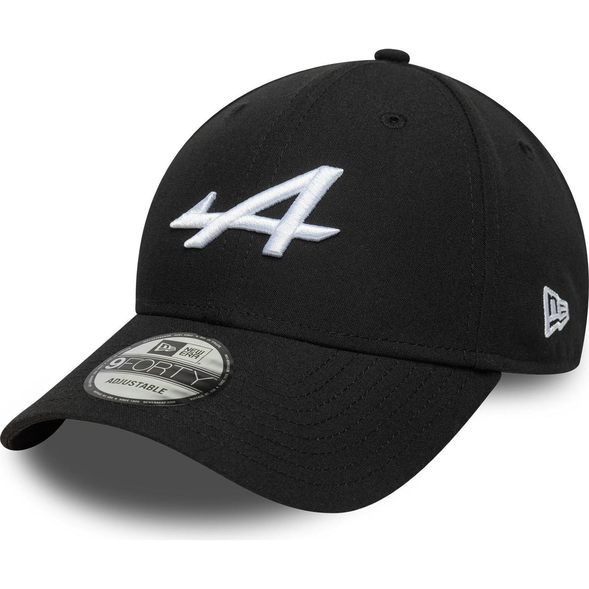 New Era Mens 9FORTY Alpine Racing F1 Baseball Cap - Black - OSFM ...