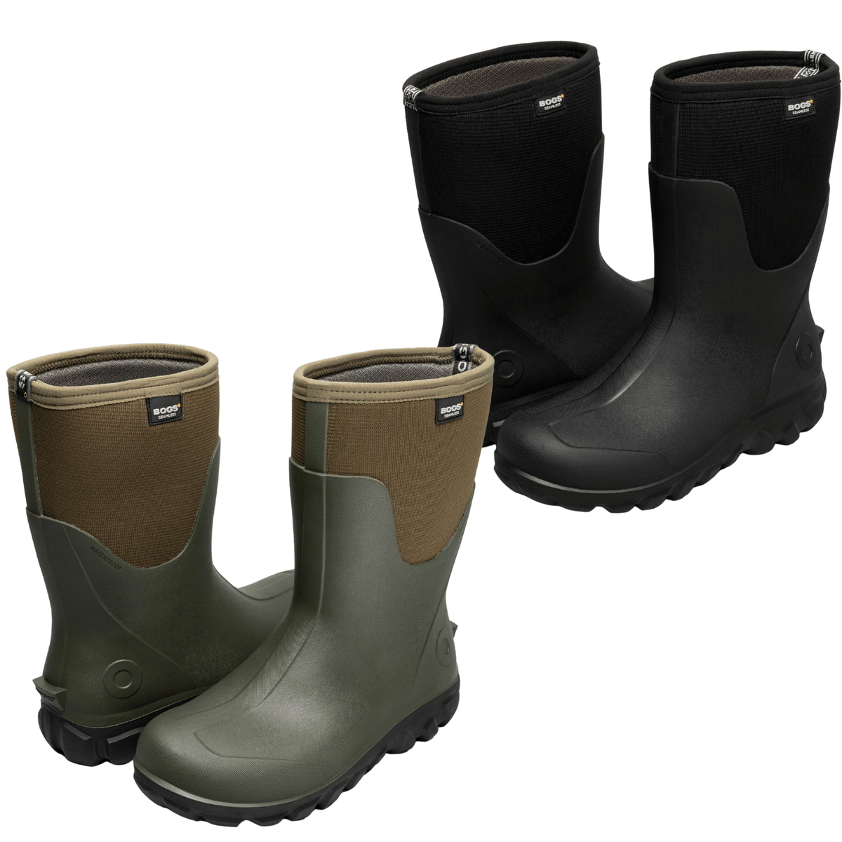 BOGS Mens Classic Seamless Mid Waterproof Wellies – Avenue 85
