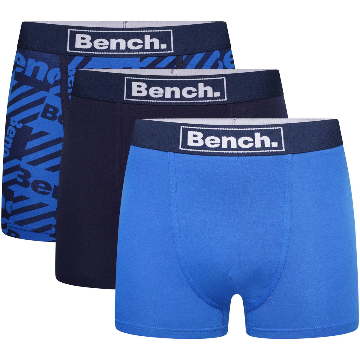 Bench Mens Kleyna 3 Pack Elasticated Boxer Shorts – Avenue 85