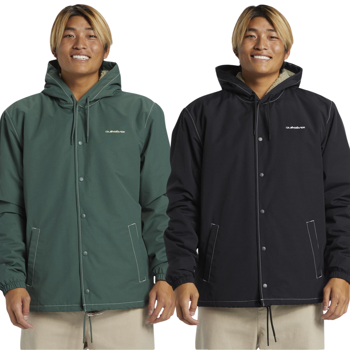 Quiksilver Mens Rain Cloud Coach Waterproof Jacket – Avenue 85