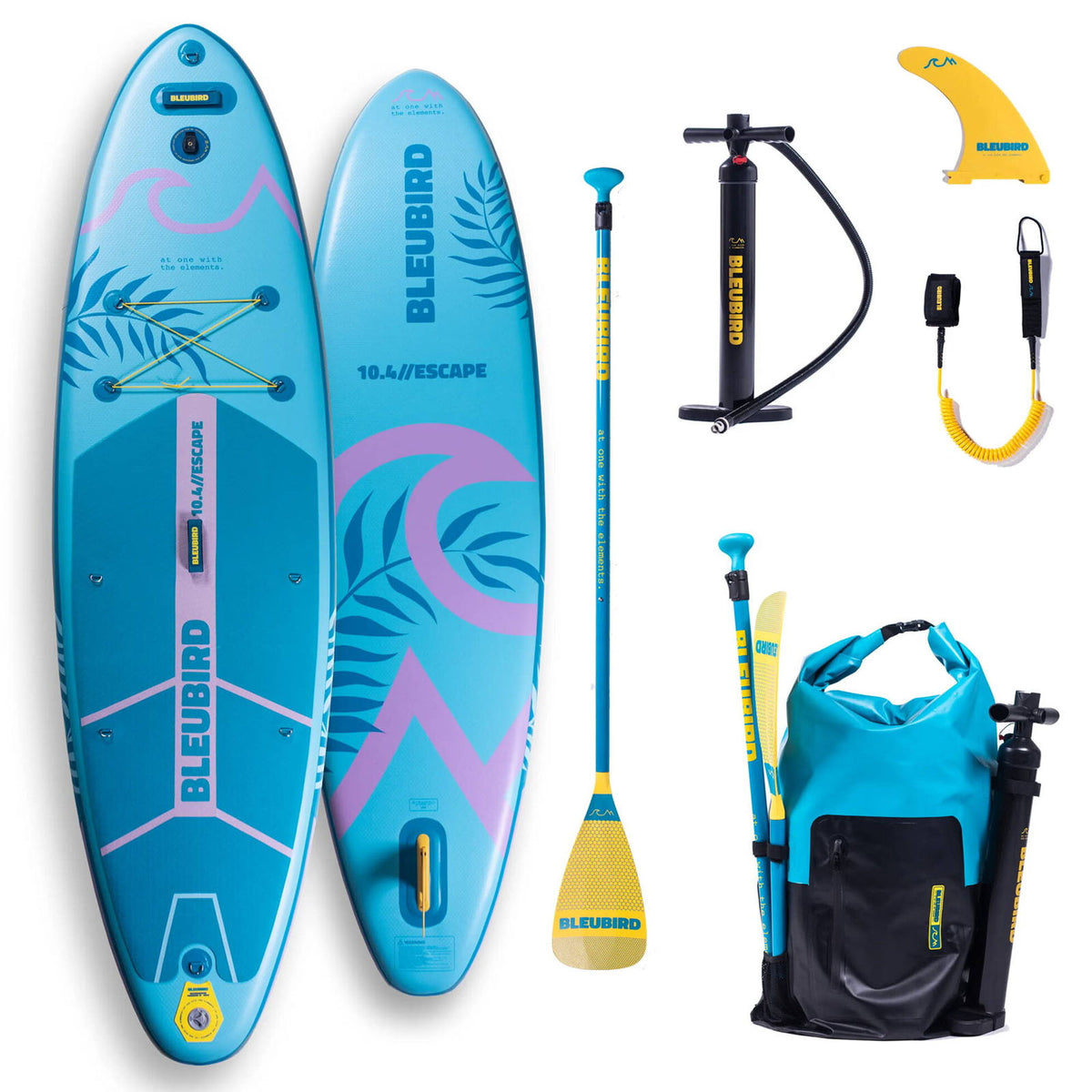 Bleubird Escape SUP Inflatable Paddle Board Package - Teal – Avenue 85