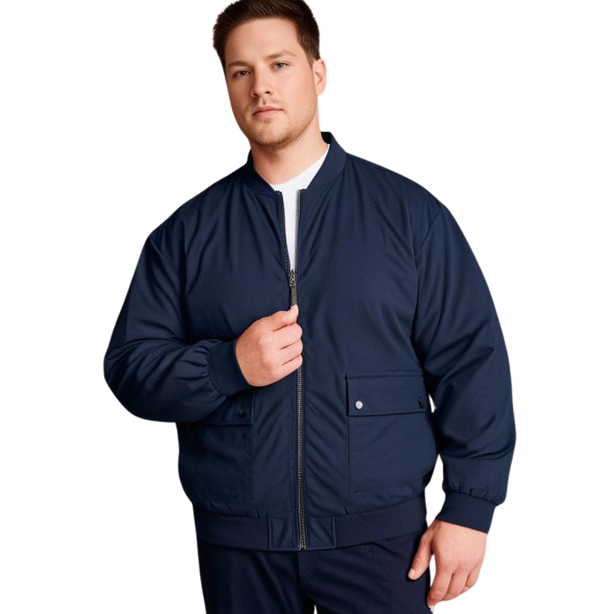 Espionage Mens Oxford Big & Tall Harrington Jacket – Avenue 85