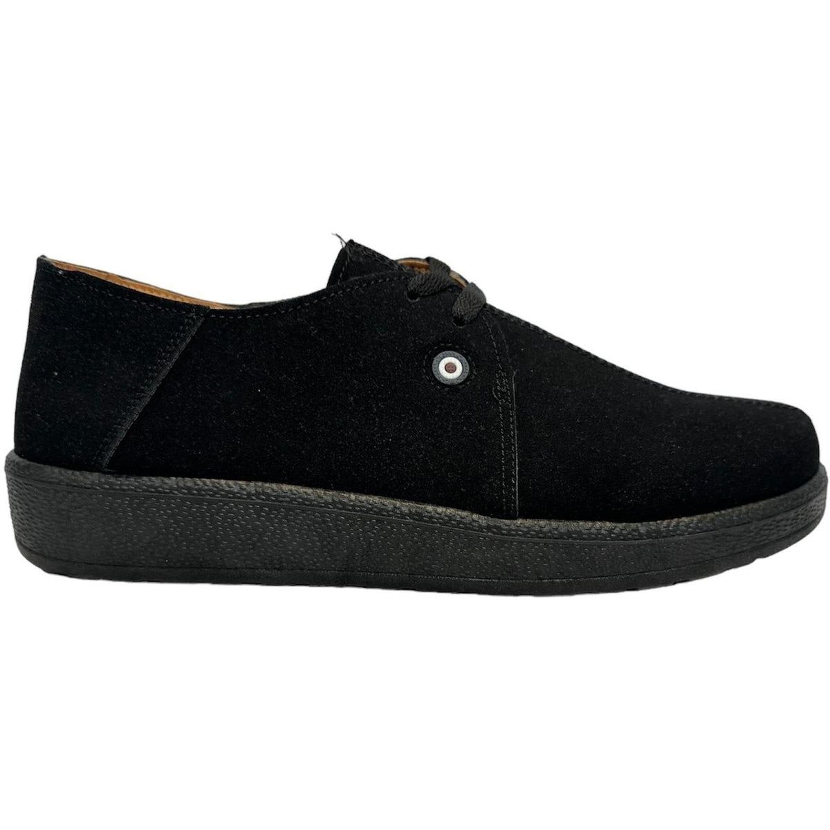 Lambretta Mens Panda Lace Up Suede Retro Shoes – Avenue 85