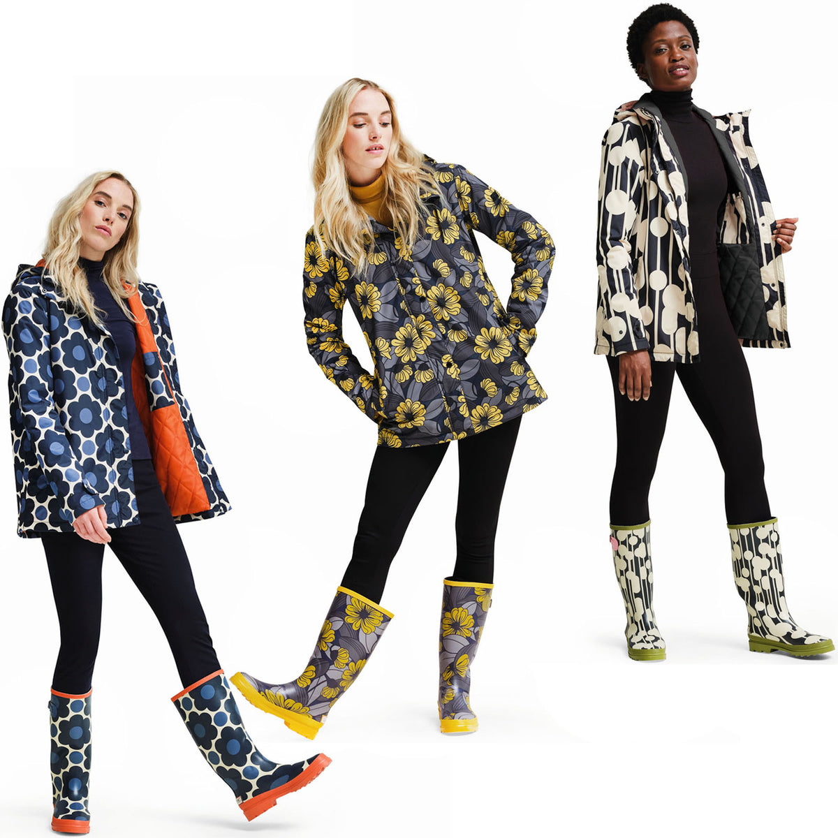 Regatta Womens Orla Kiely Waterproof Rain Mac Jacket – Avenue 85