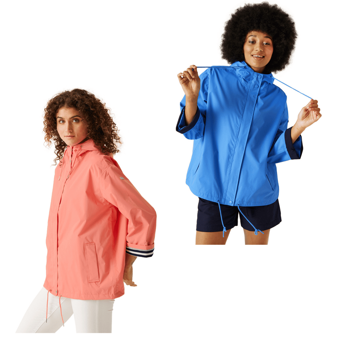 Regatta Womens Sarika Giovanna Fletcher Hooded Waterproof Jacket ...