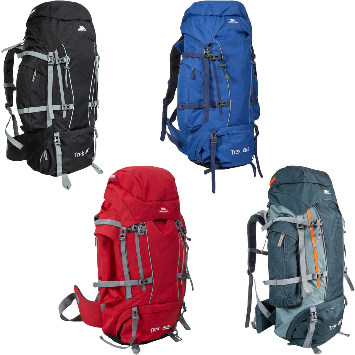 Trespass Trek 66 Waterproof Treking Rucksack – Avenue 85