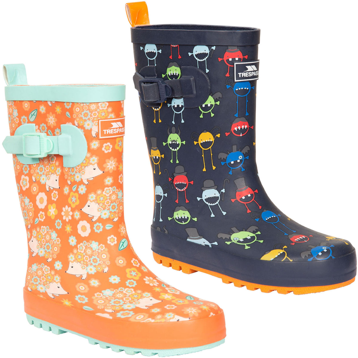 Trespass Kids Puddle Patterened Waterproof Wellies – Avenue 85