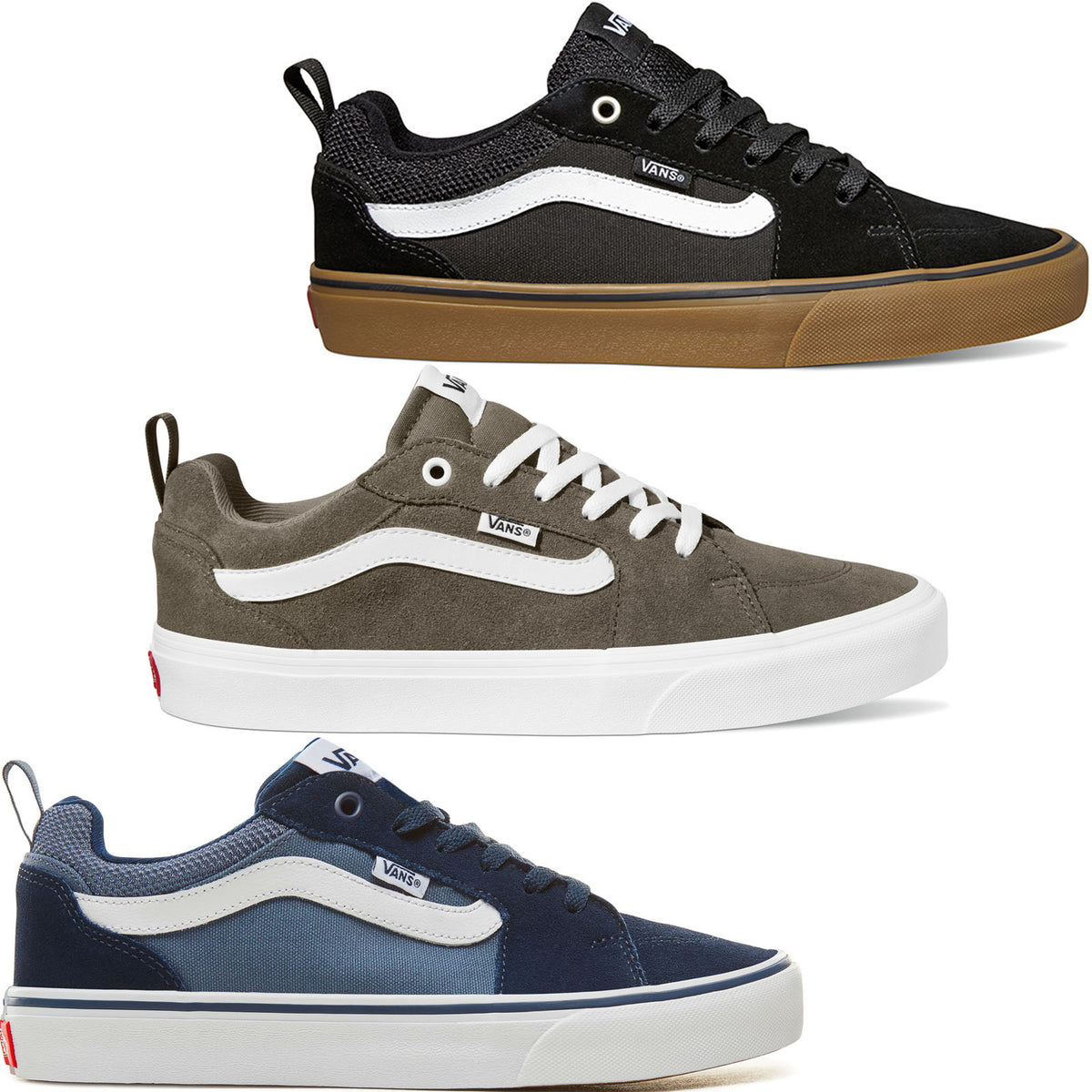 Vans Mens Filmore Low Rise Canvas Trainers – Avenue 85