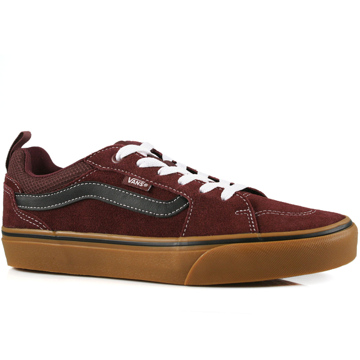 Vans Mens Filmore Low Rise Suede Trainers - Chocolate/Gum – Avenue 85