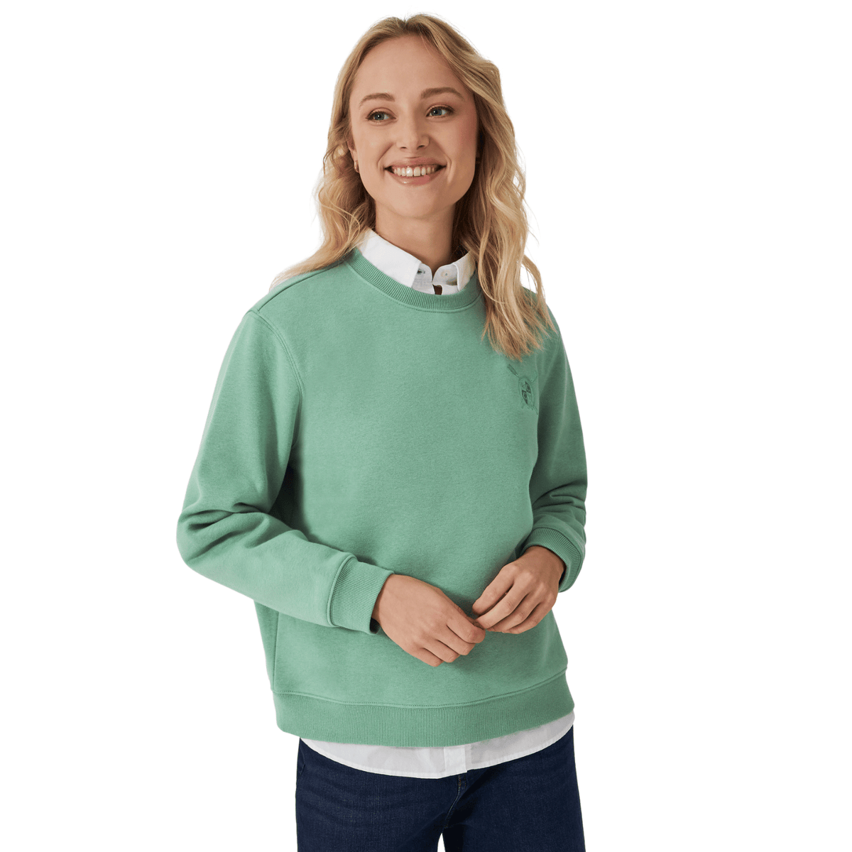 Crew Clothing Womens Supersoft Crew Neck Sweatshirt – Avenue 85